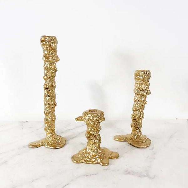 Molten Candle Holder (Assorted Sizes) — Habitarē Home & Garden