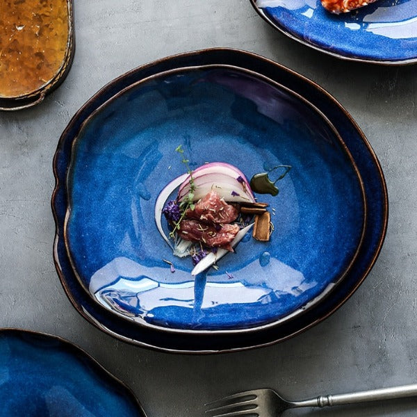 Zafiro Dinner Plate Set | Habitarē Home & Garden