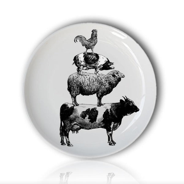 Barnyard Plate Collection | Vintage Farmyard Inspired Plates — Habitarē ...
